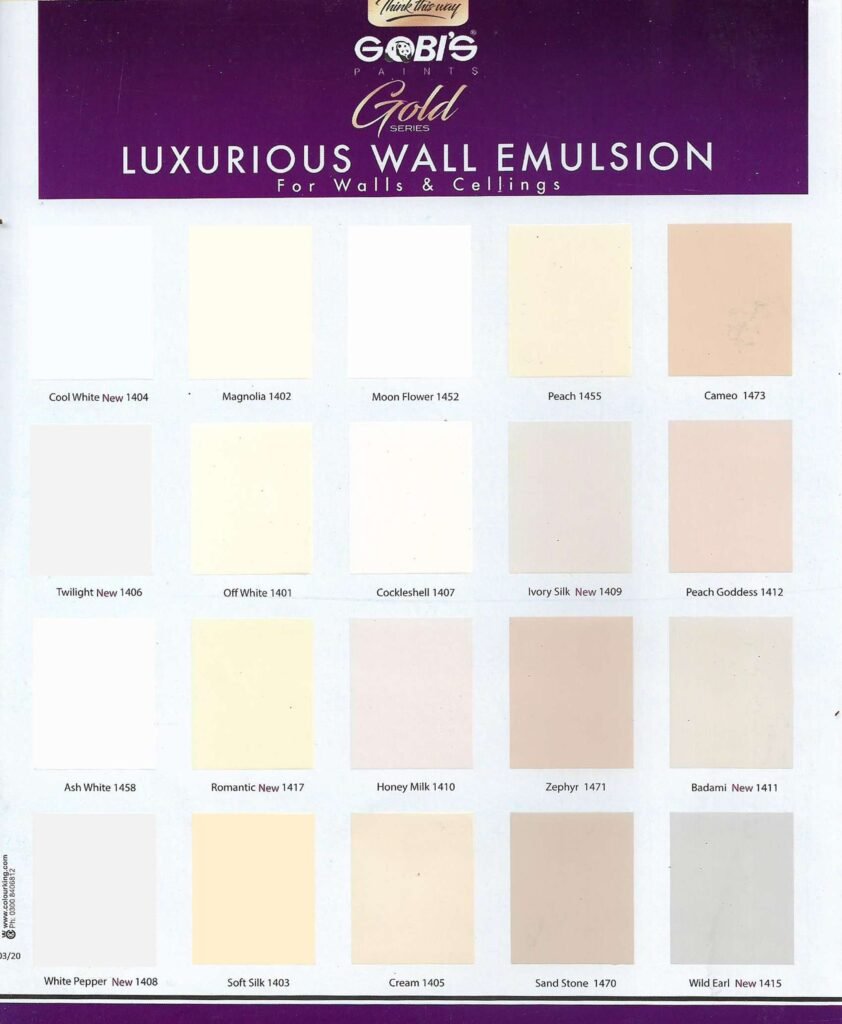 Gold Series Luxurious Wall Emulsion